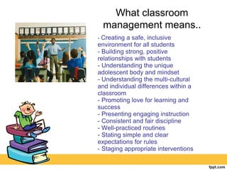 Classroom management | PPT