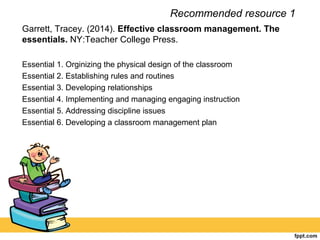 Classroom management | PPT | Educational Assessment | Education
