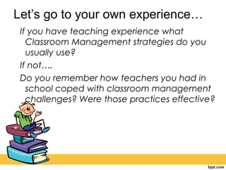 Classroom management | PPT