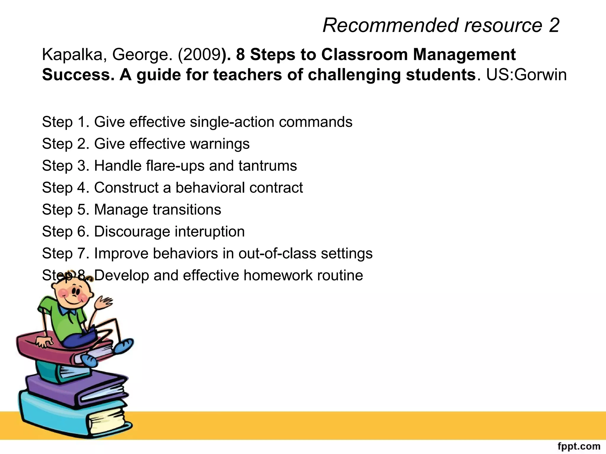 Classroom management | PPT