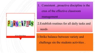 Classroom management | PPTX