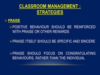 Classroom Management | PPTX