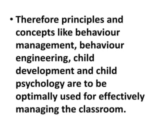 CLASSROOM MANAGEMENT | PPTX