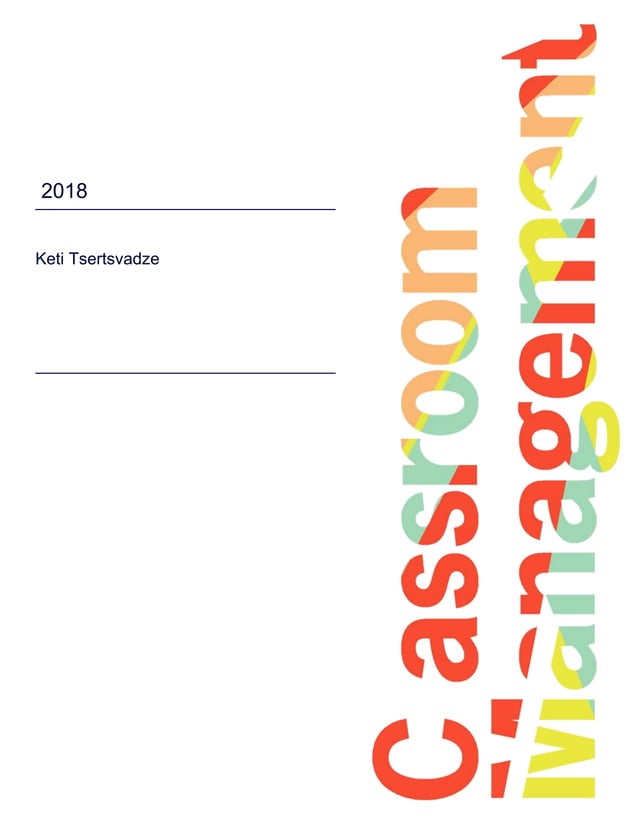 Classroom Management | PDF