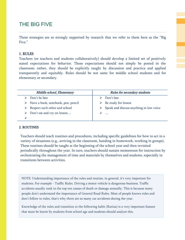 Classroom Management | PDF