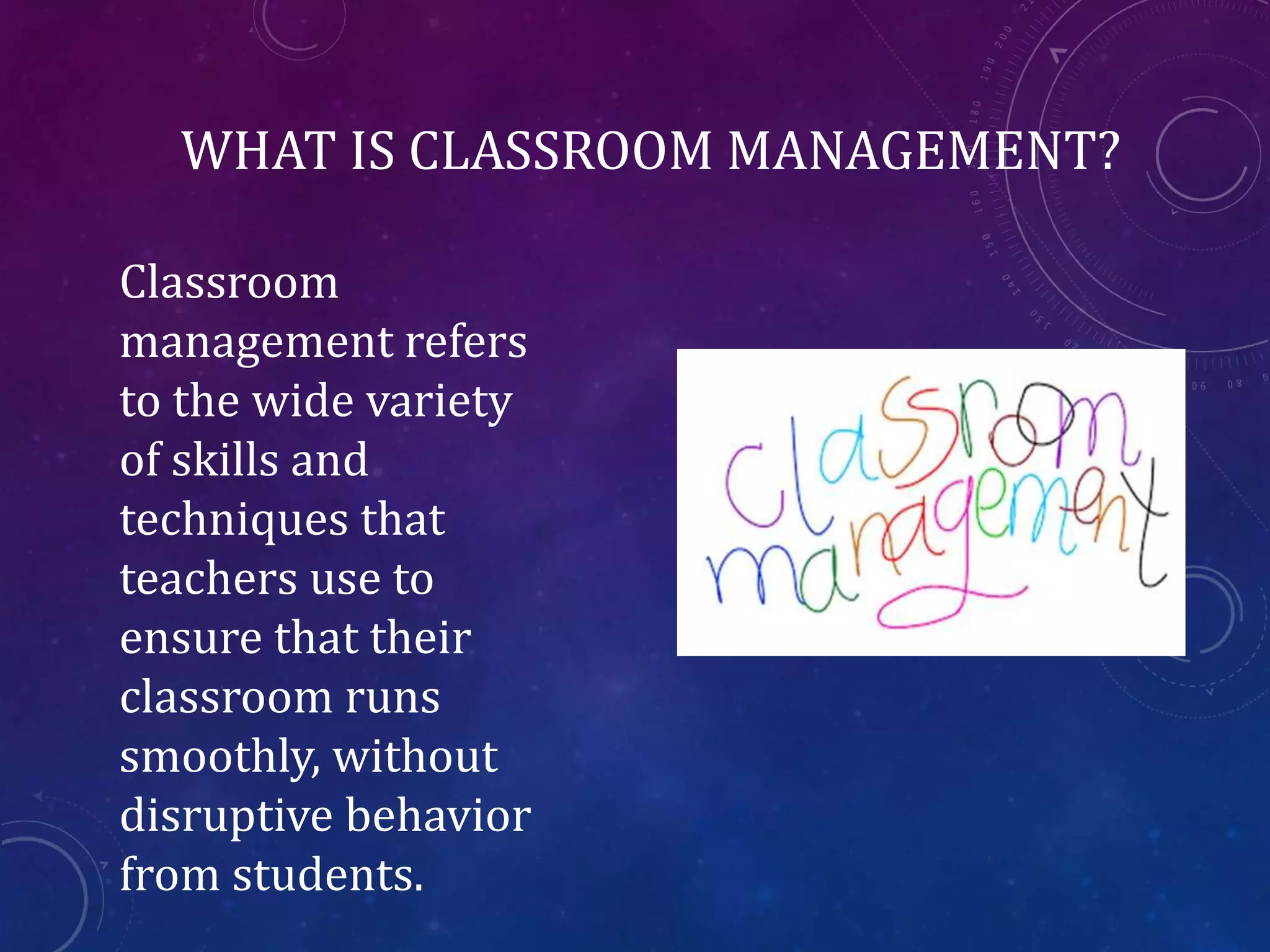 Classroom management | PPT