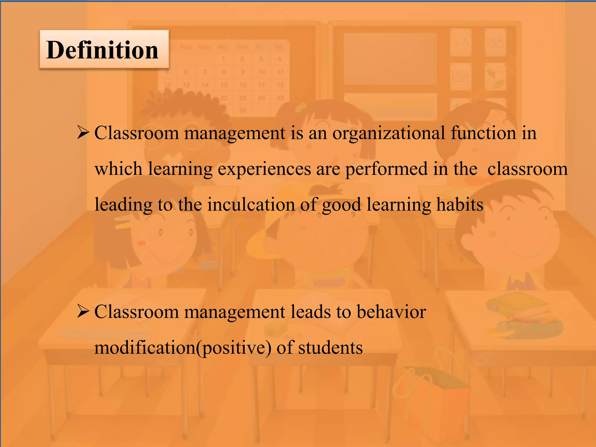Classroom management | PPT | Free Download
