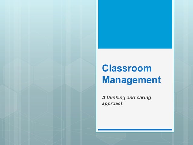 Classroom management | PPT