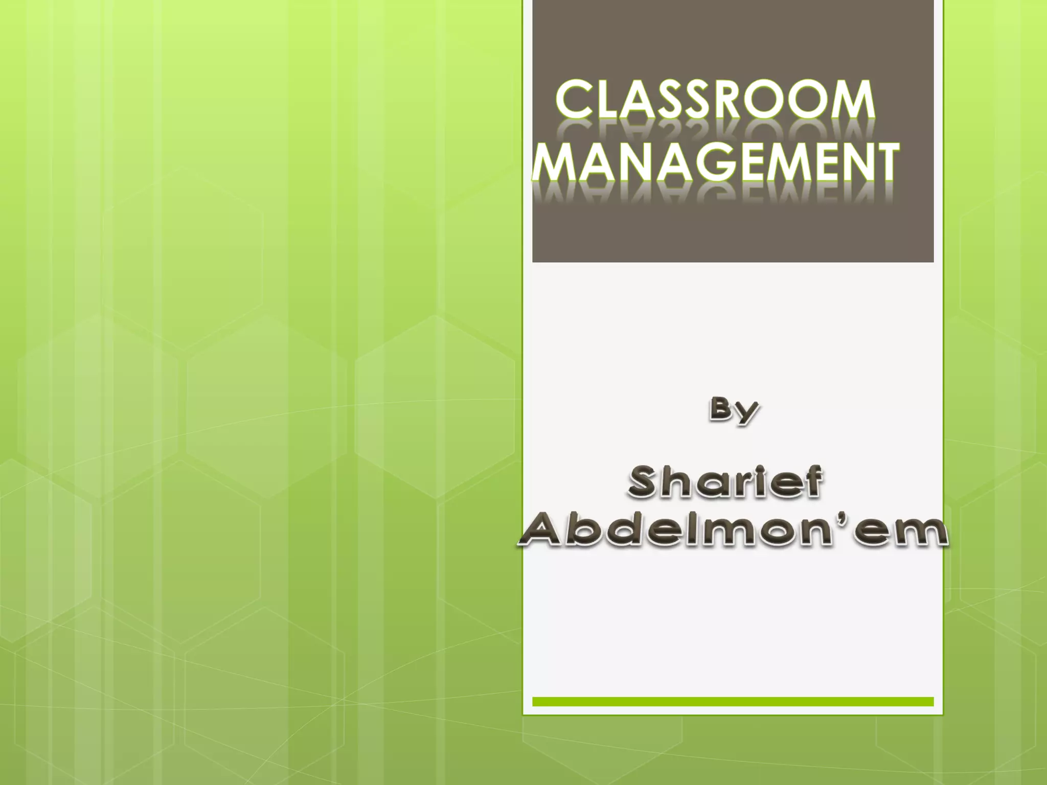 Classroom management.pdf
