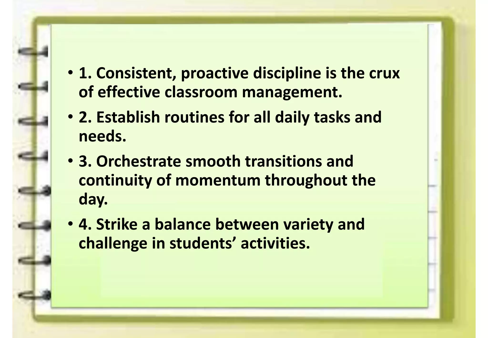 CLASS ROOM MANAGEMENT.pptx | Free Download