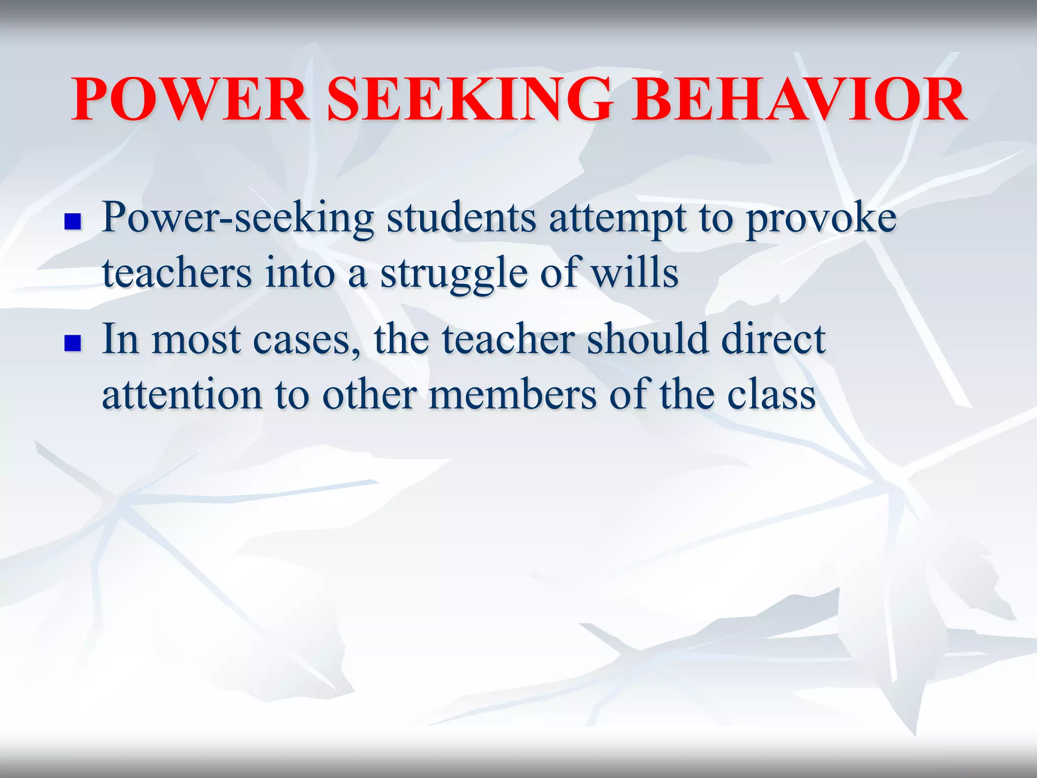 Classroom management.ppt