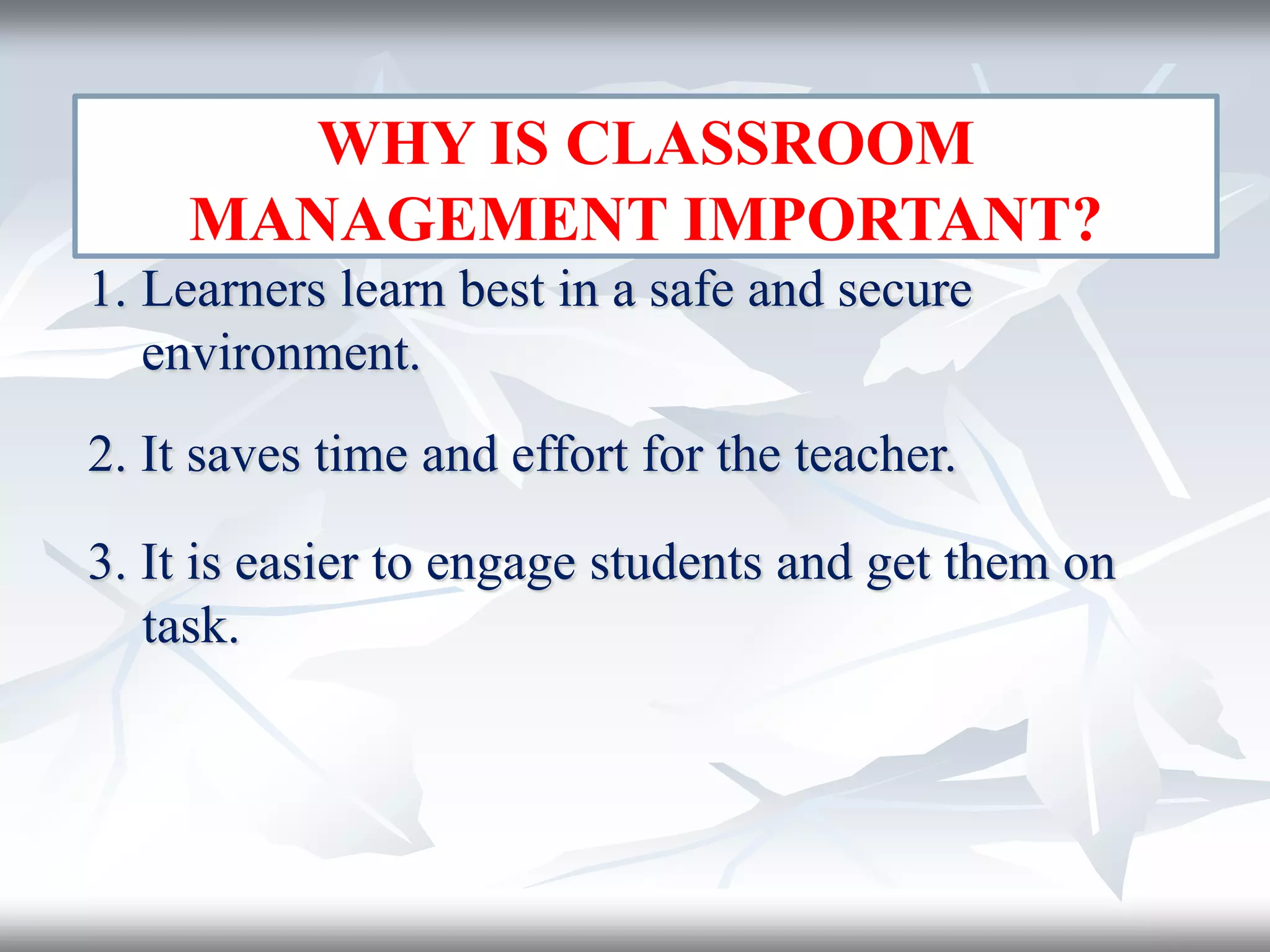 Classroom management.ppt