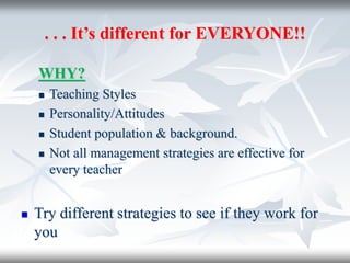 Classroom management.ppt
