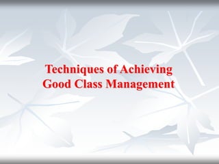Classroom management.ppt