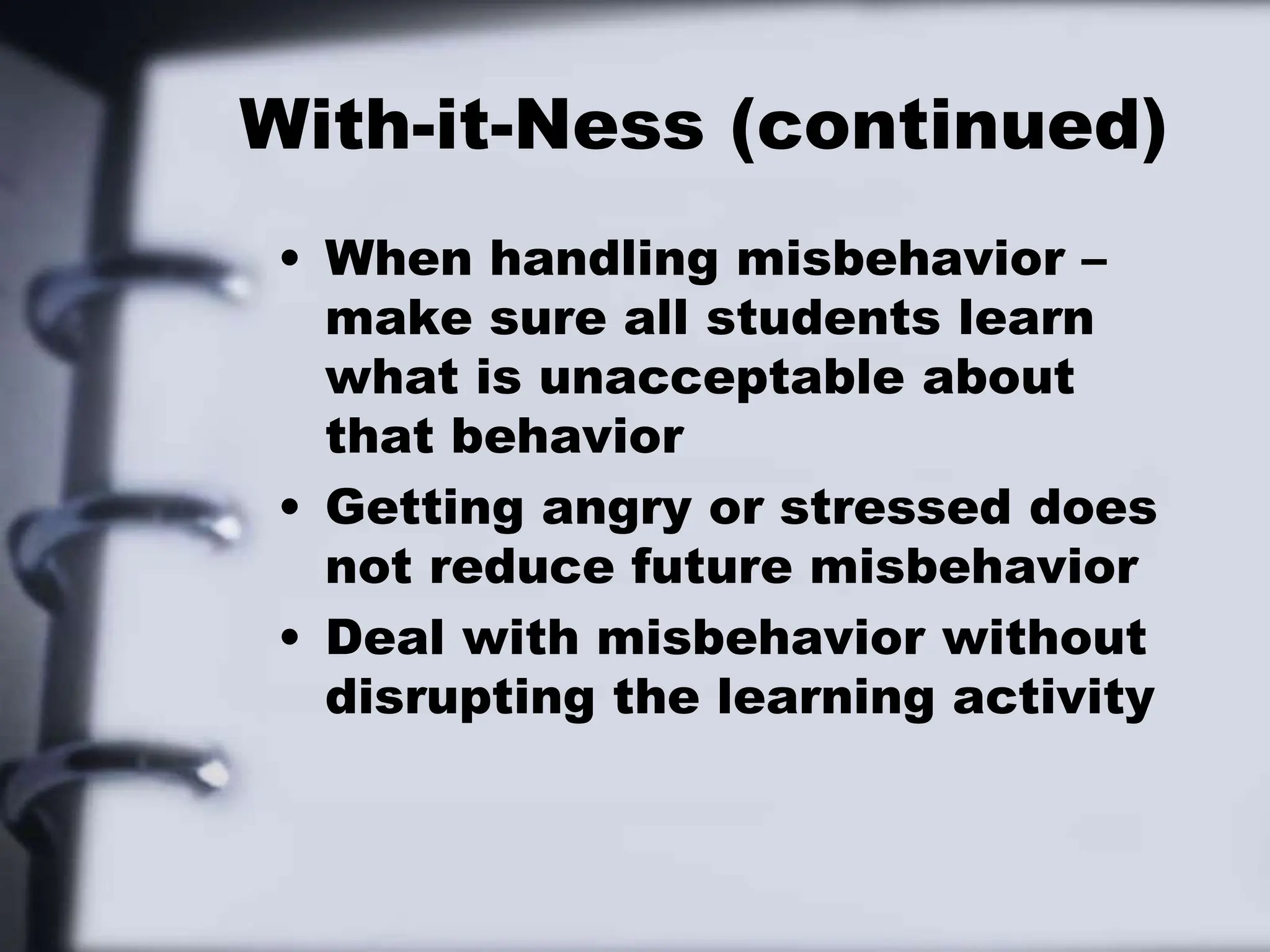 Effective Classroom Management Strategies | PPT