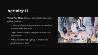 Classroom Management How to manage Class room | PPTX