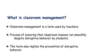 Effective Classroom Management: Strategies for Teachers to Foster ...