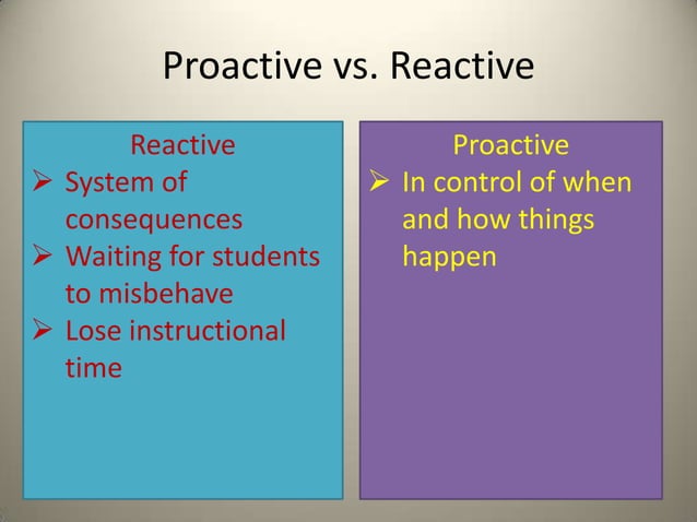 Classroom Management: Preventative Discipline | PPT