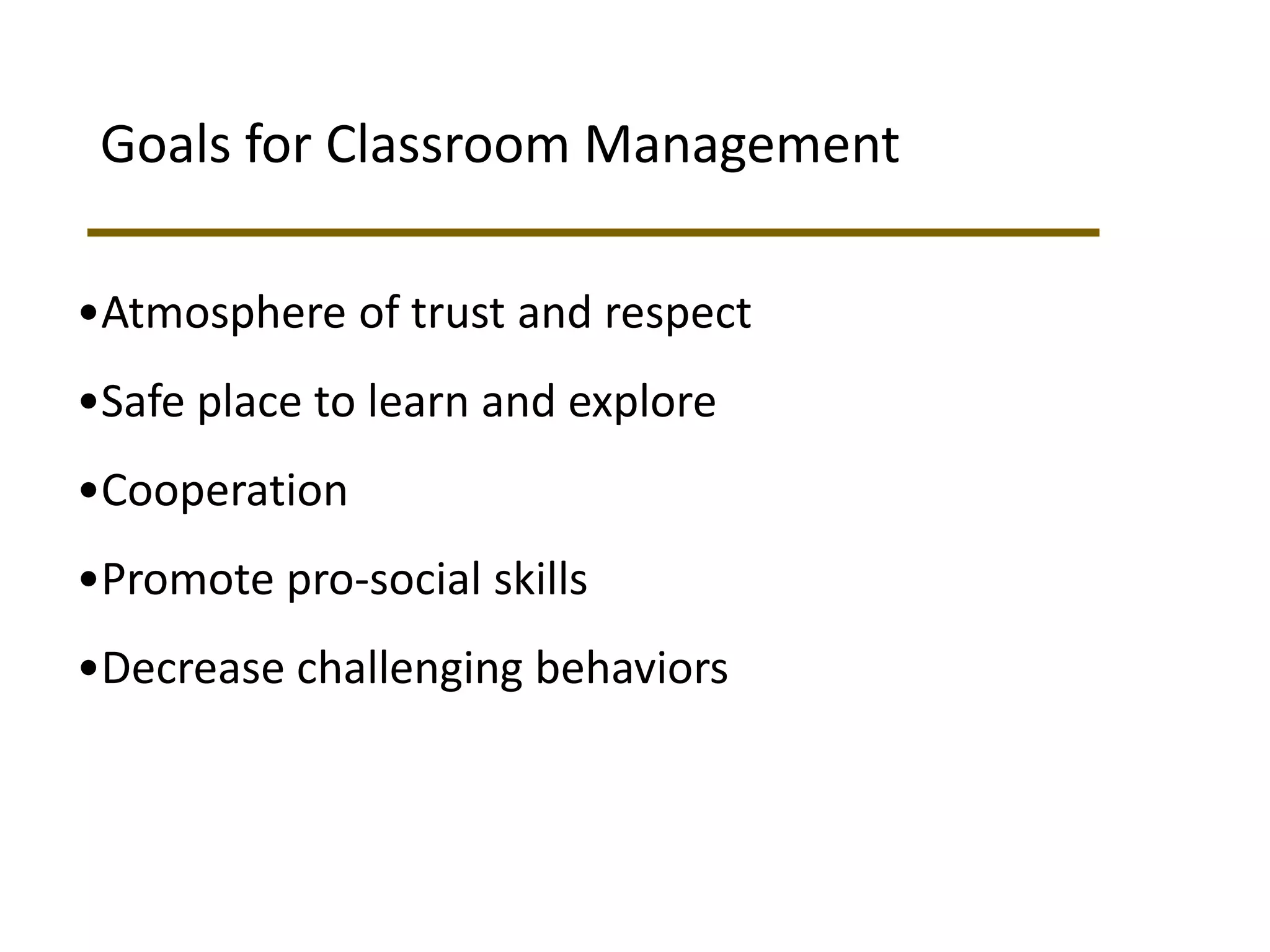 Classroom Management | PPT