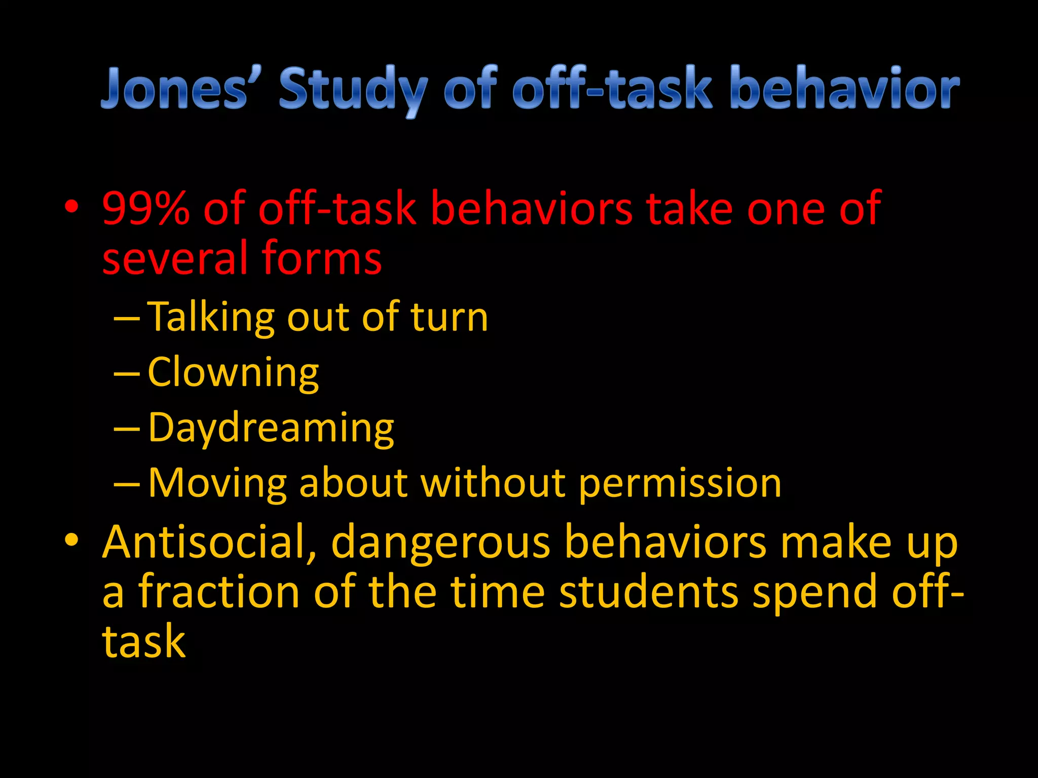 Classroom management withitness | PPTX