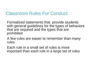 Classroom management (1) | PPT