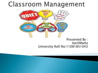 Classroom management (1) | PPT