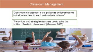 classroom management power point presentation | PPTX