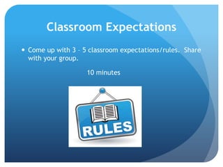Classroom management 101 | PPTX