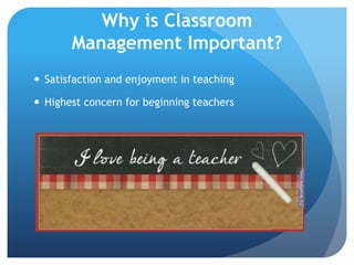 Classroom management 101 | PPTX