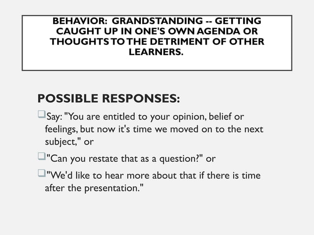 Classroom Management in the Classroom 101 | PPT