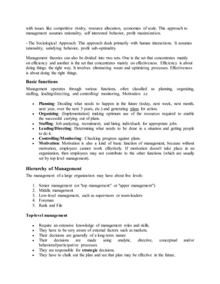 Classroom management and organization | DOCX