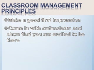 Classroom Management and Student Motivation | PPTX