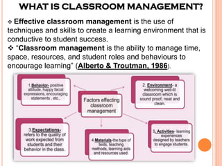 Classroom Management & Classroom Assessment | PDF