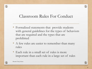 Classroom management btz | PPT
