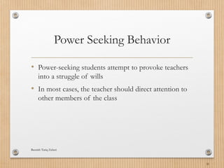 Classroom management btz | PPT
