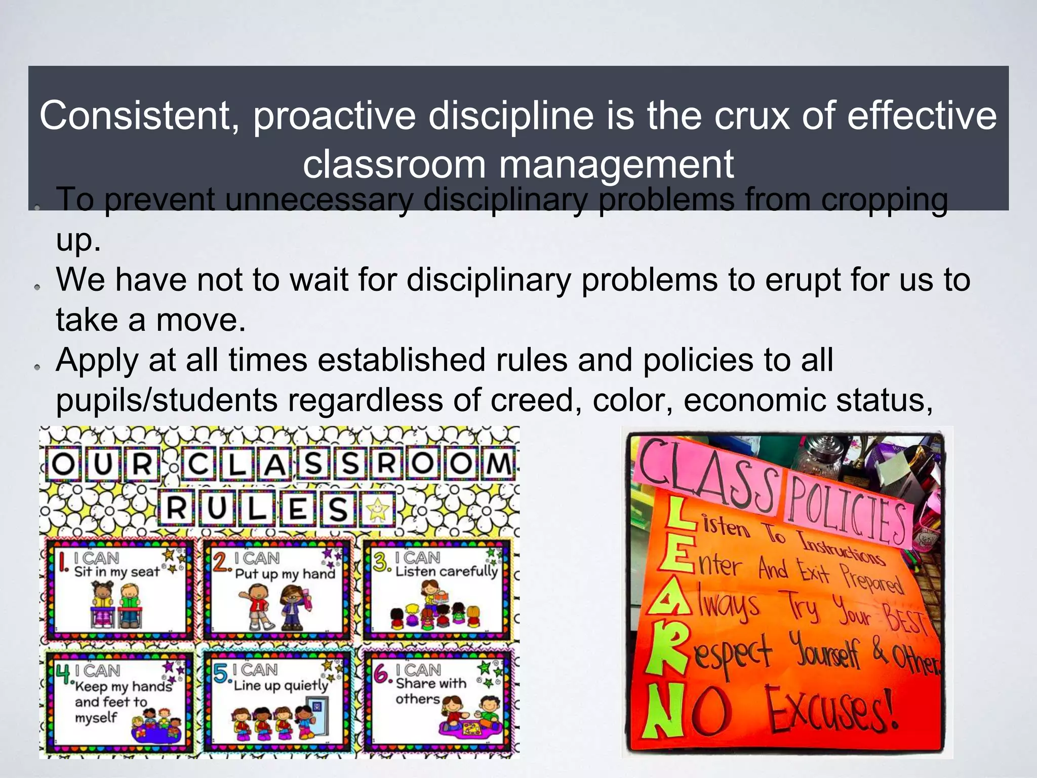 Classroom Management Ch1Ch2- Principle of Teaching | PPTX