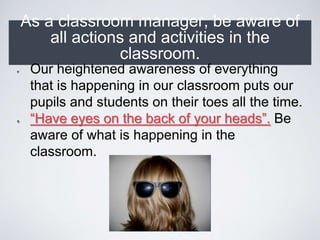 Classroom Management Ch1Ch2- Principle of Teaching | PPTX