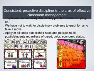 Classroom Management Ch1Ch2- Principle of Teaching | PPTX