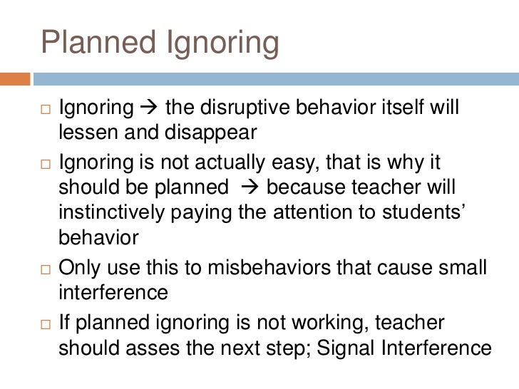 Coping with Common Behavior Problem - Non Verbal Intervention
