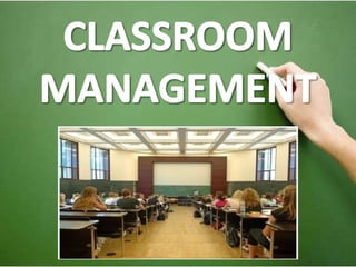 Classroom management chapter 1 | PPT