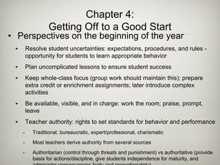 classroom management for middle and high school.ppt
