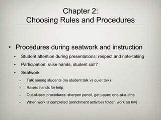 classroom management for middle and high school.ppt