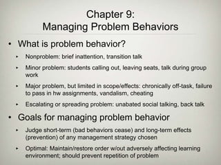 classroom management for middle and high school.ppt