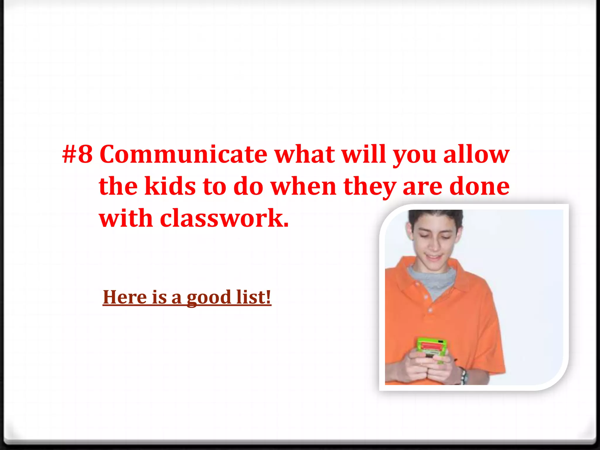 Classroom Management in a BYOD | PPTX