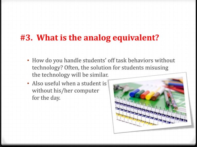 Classroom Management in a BYOD | PPTX