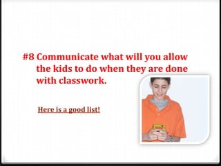 Classroom Management in a BYOD | PPTX