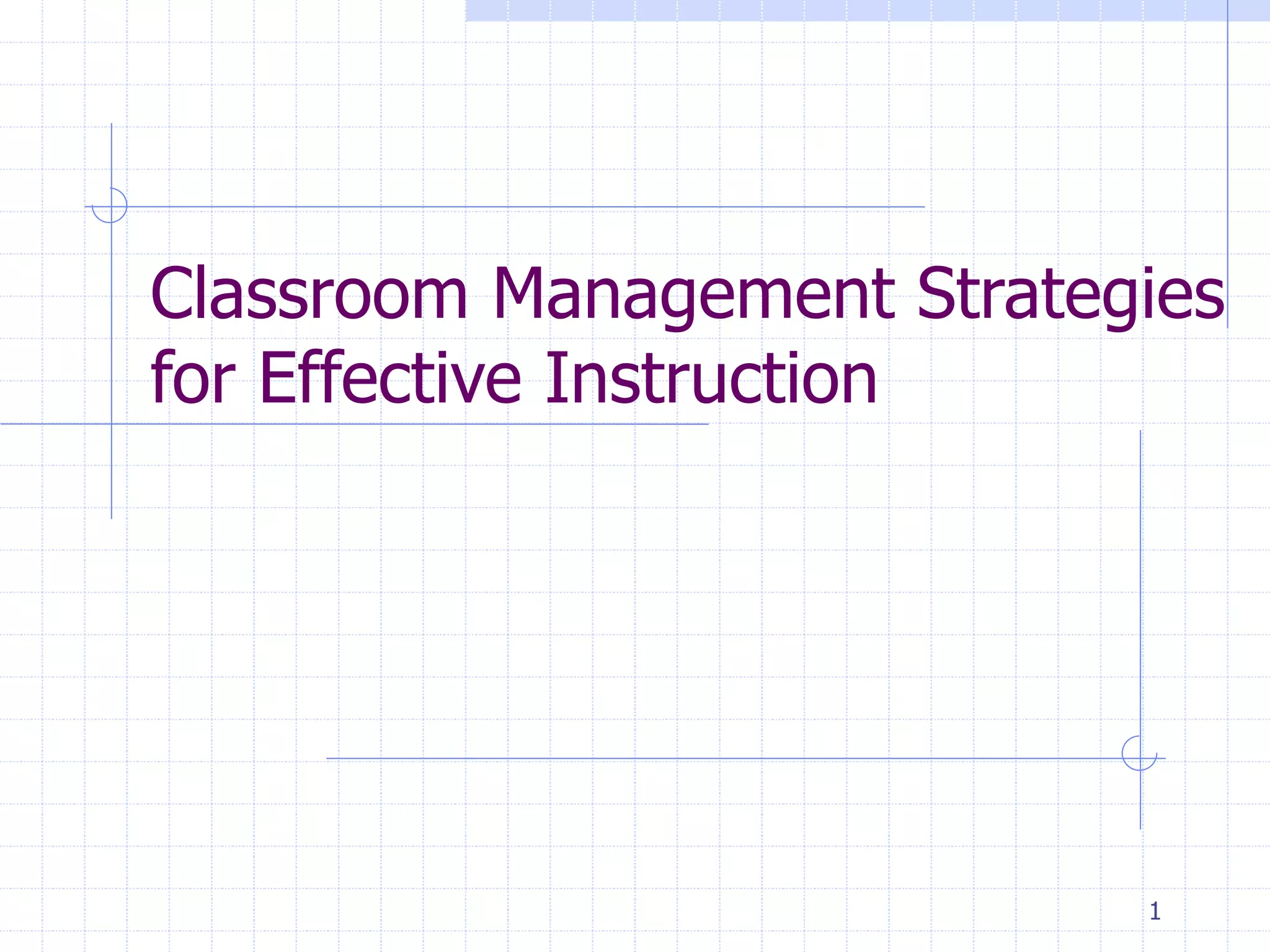 classroom management INSET.ppt