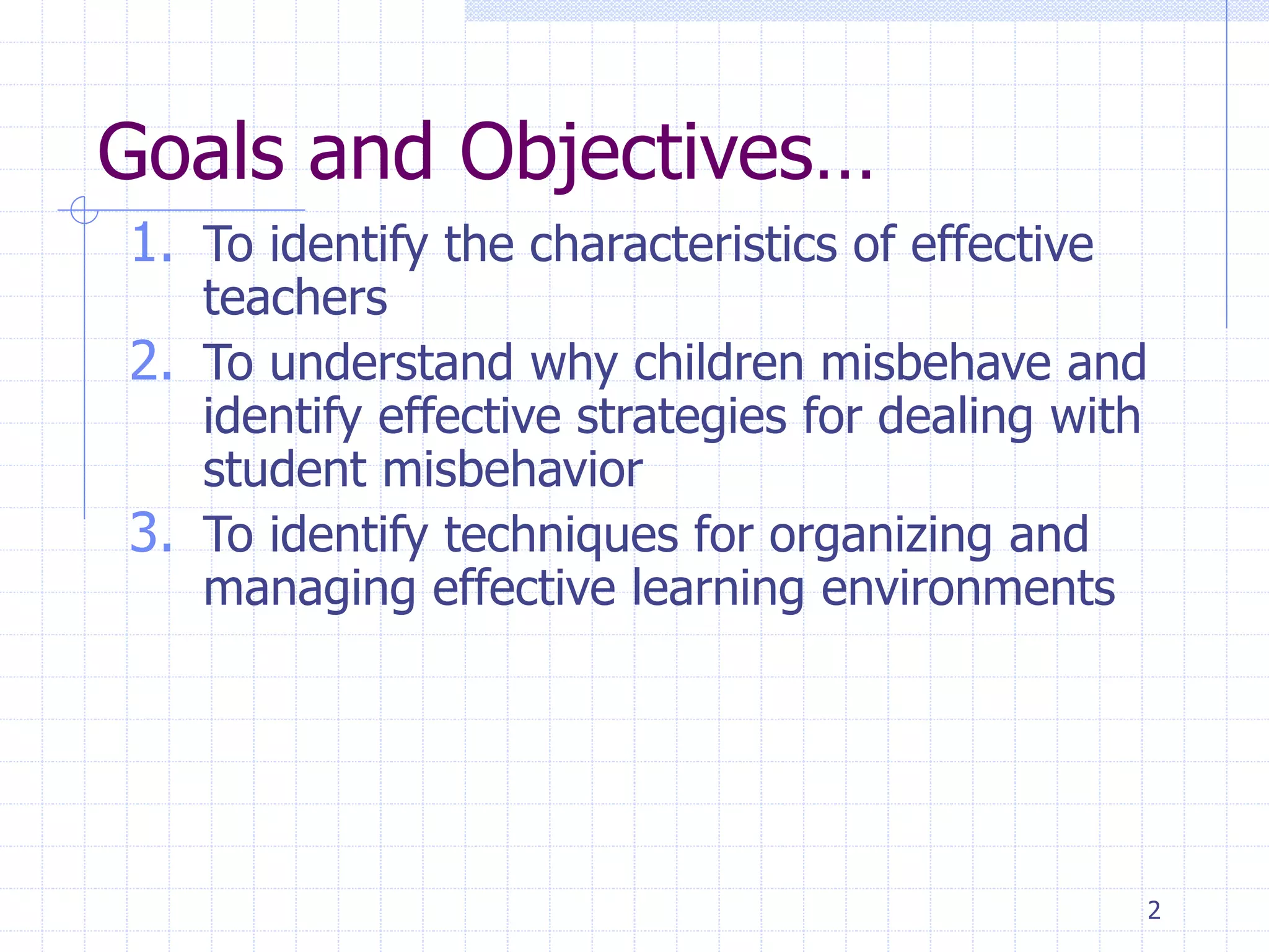 classroom management INSET.ppt