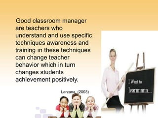 Classroom management in teaching english at primary schools | PPTX