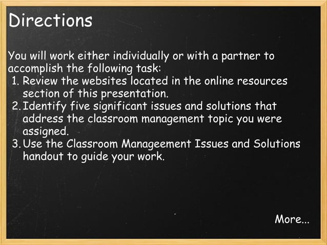 Classroom management issues_and_solutions2 | PPT